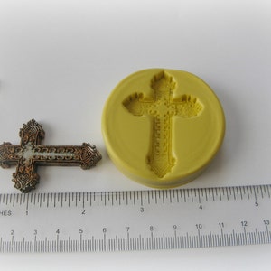 Silicone Mold Easter Cross Polymer Clay Resin Fondant Mold - Etsy