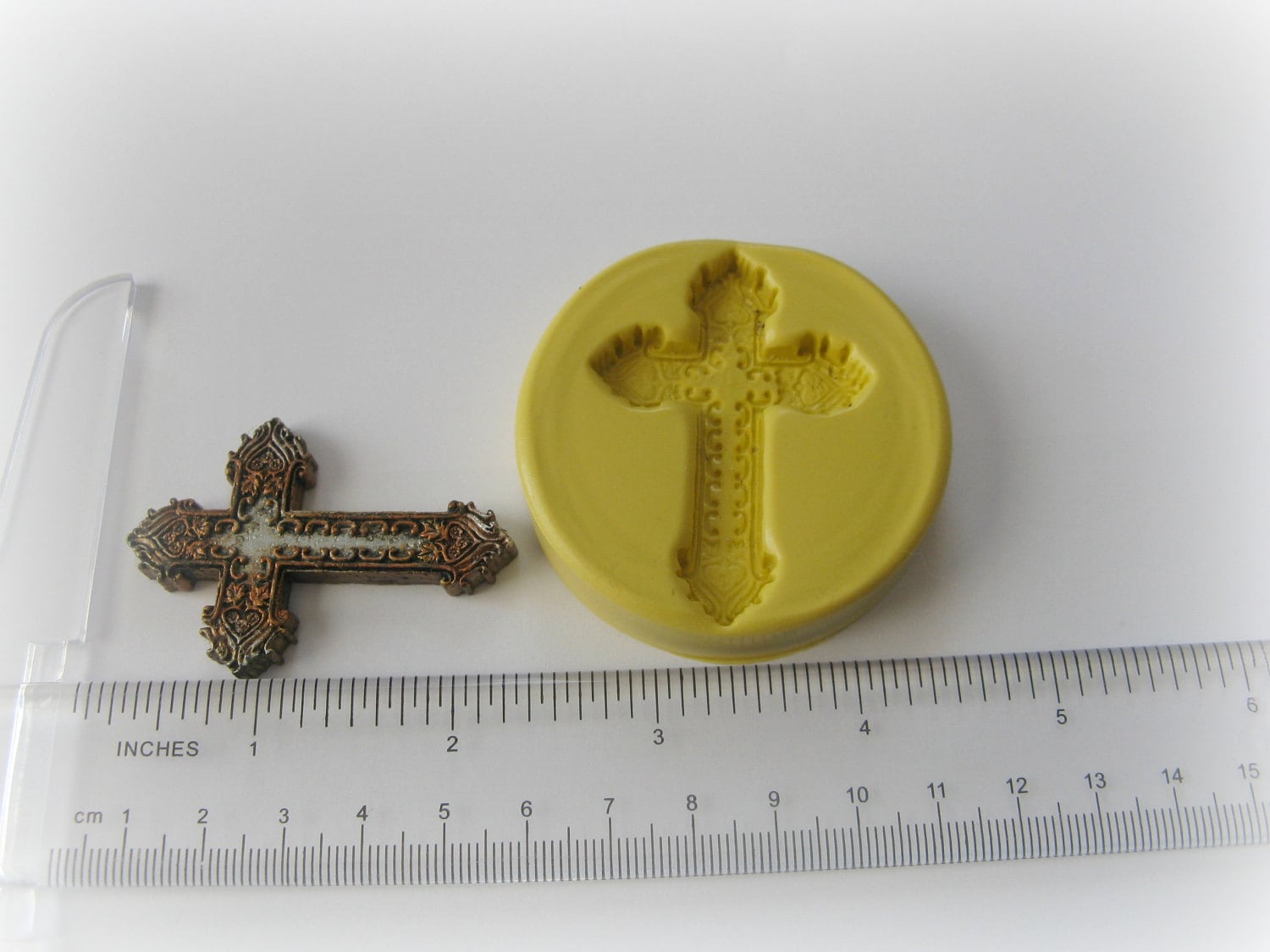 Silicone Mold Easter Cross Polymer Clay Resin Fondant Mold - Etsy