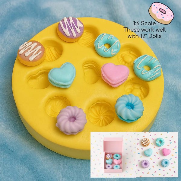Tiny Doll Mold - Etsy