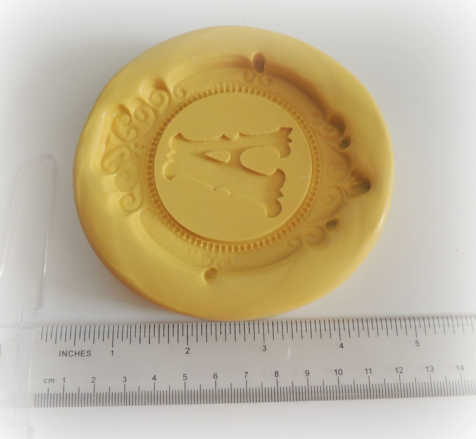 Monogram Butter Molds Silicone Butter Mold Script Letter Monogrammed ...