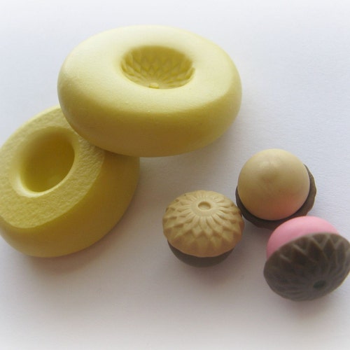 DIY Mold Fall Autumn Acorn Cap Nut Polymer Clay Resin Mold - Etsy