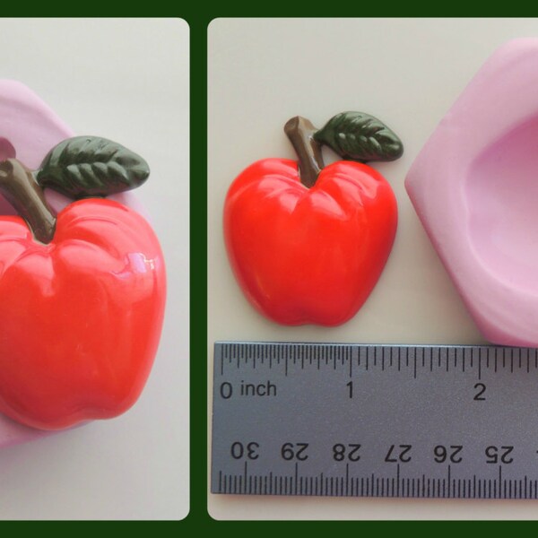 Polymer Clay Apple - Etsy
