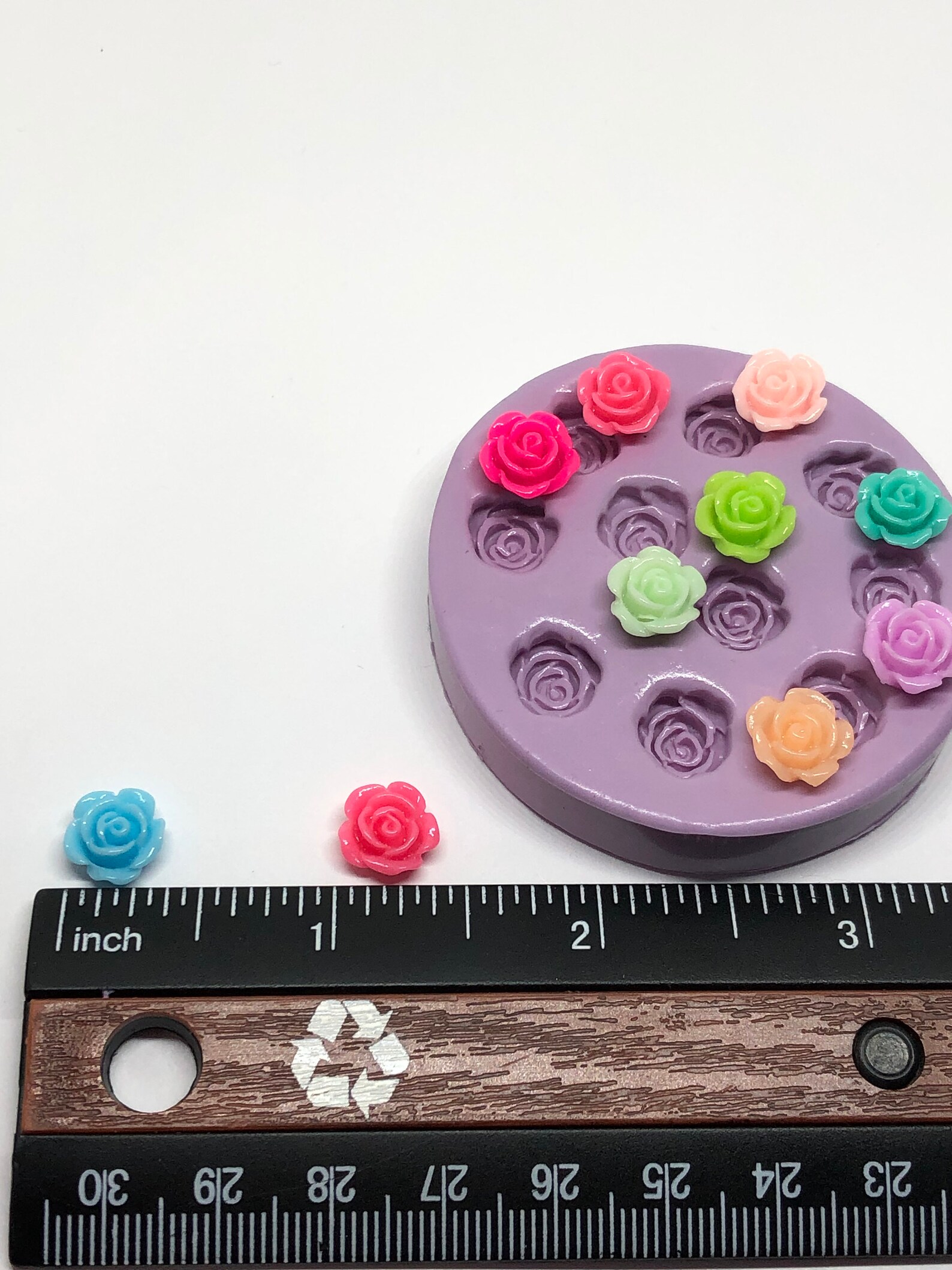 Small Rose Molds Silicone Tiny Rose Mold 10mm Flower Molds - Etsy
