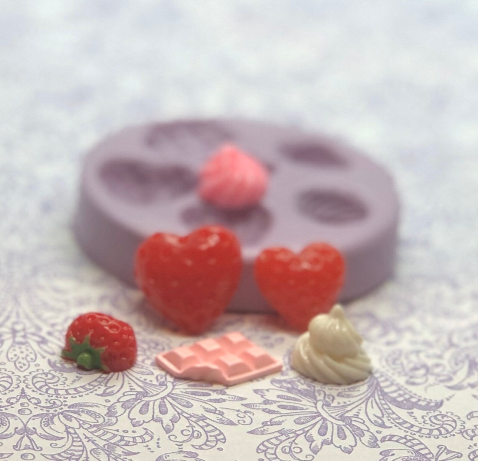 Tiny Food Mold Doll Food Silicone Mold Tiny Sweets Mold | Etsy