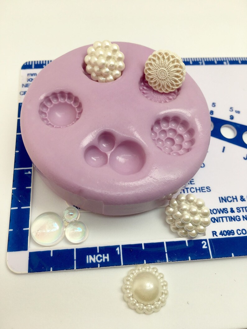 Pearl Mold Round Pearl Cluster Bubble Mold Silicone Molds - Etsy