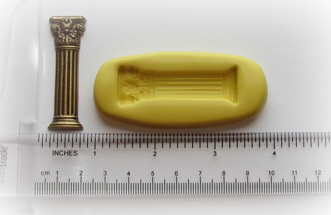 Fondant Mold Roman Pillar Column Mold Silicone Resin Clay PMC - Etsy
