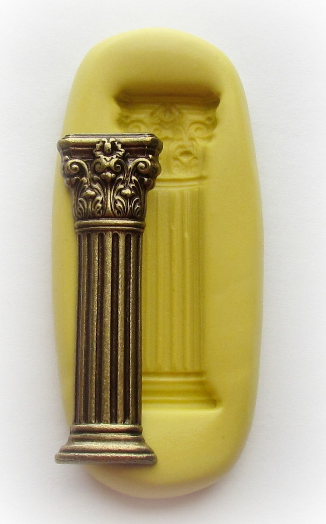 Fondant Mold Roman Pillar Column Mold Silicone Resin Clay PMC Fondant ...