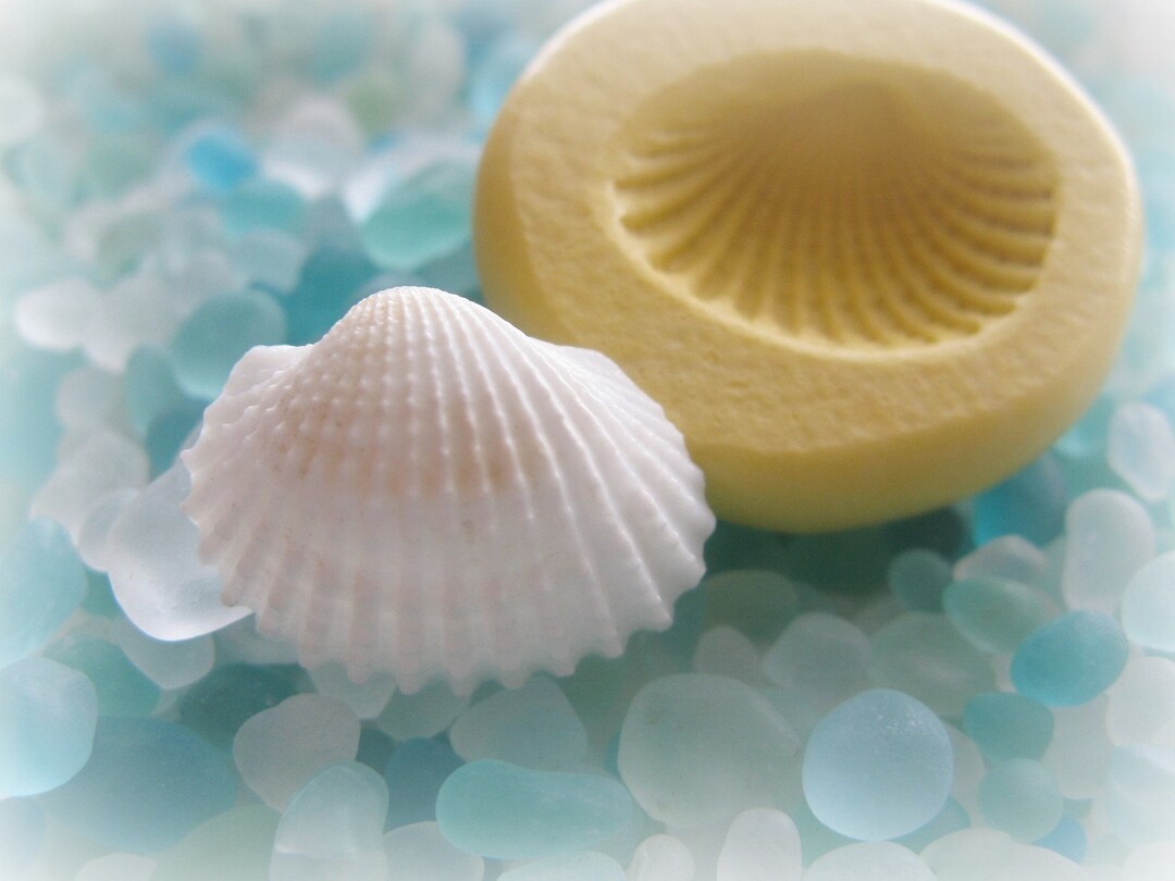 Silicone Shell Mold Fondant and Soap Mold Resin and Polymer Clay Shell ...