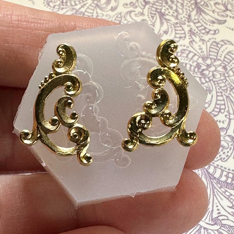 Scroll Mold - Etsy