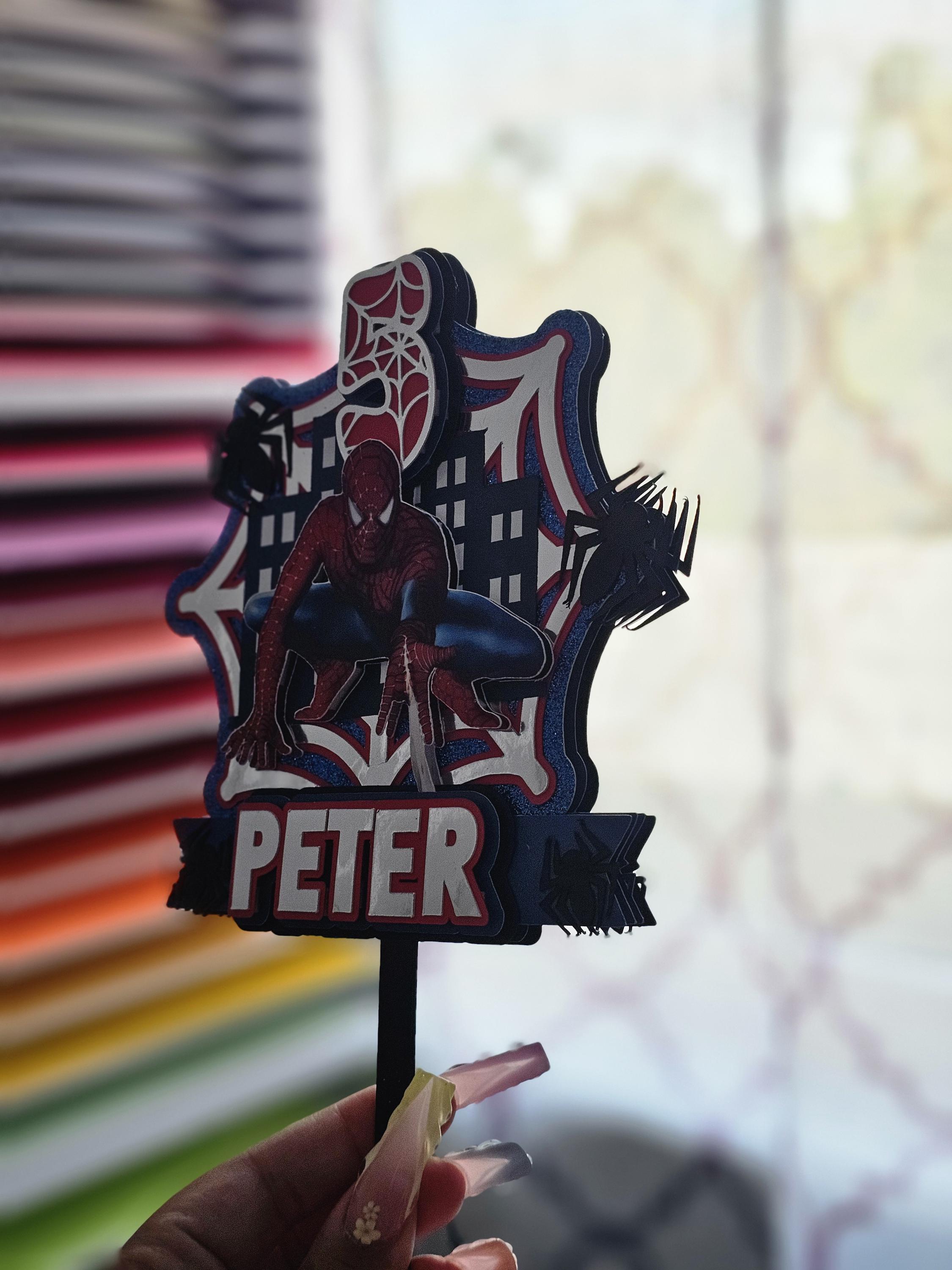 Spiderman Cake Topper. - Etsy