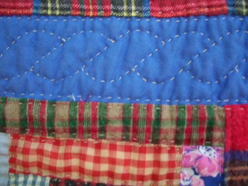 Hand-quilted Vintage Inspired Traditional Patchwork 32 Inch - Etsy