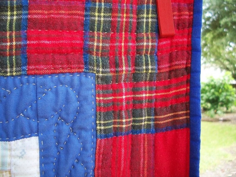 Hand-quilted Vintage Inspired Traditional Patchwork 32 Inch - Etsy