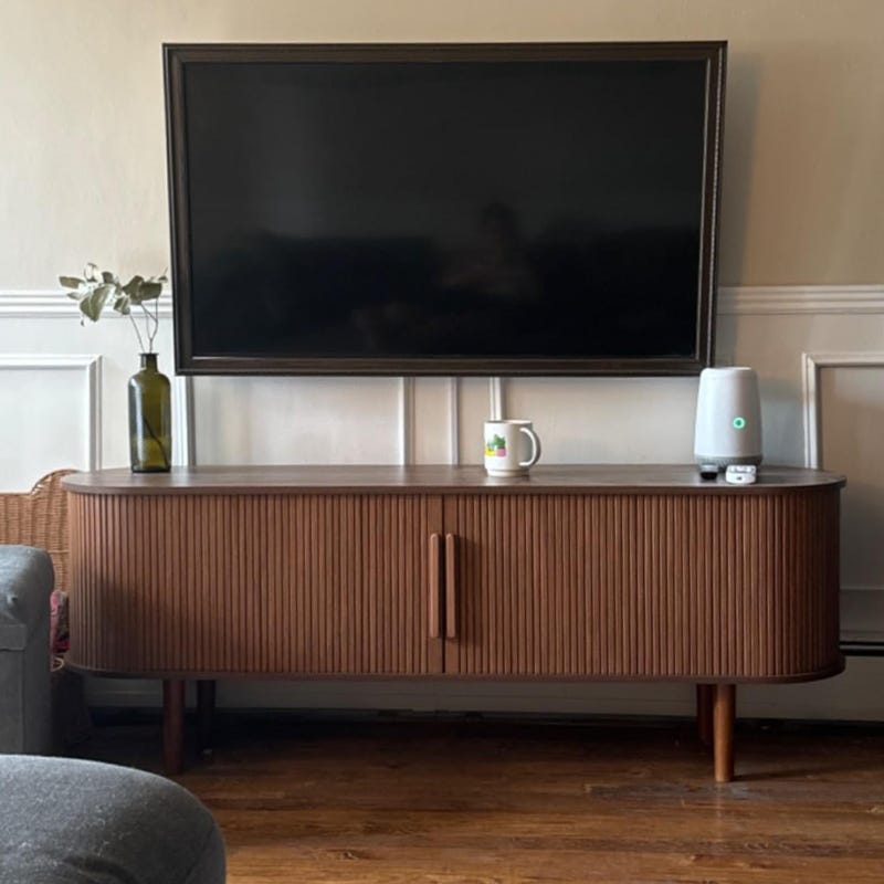 Tv Cabinet Round - Etsy