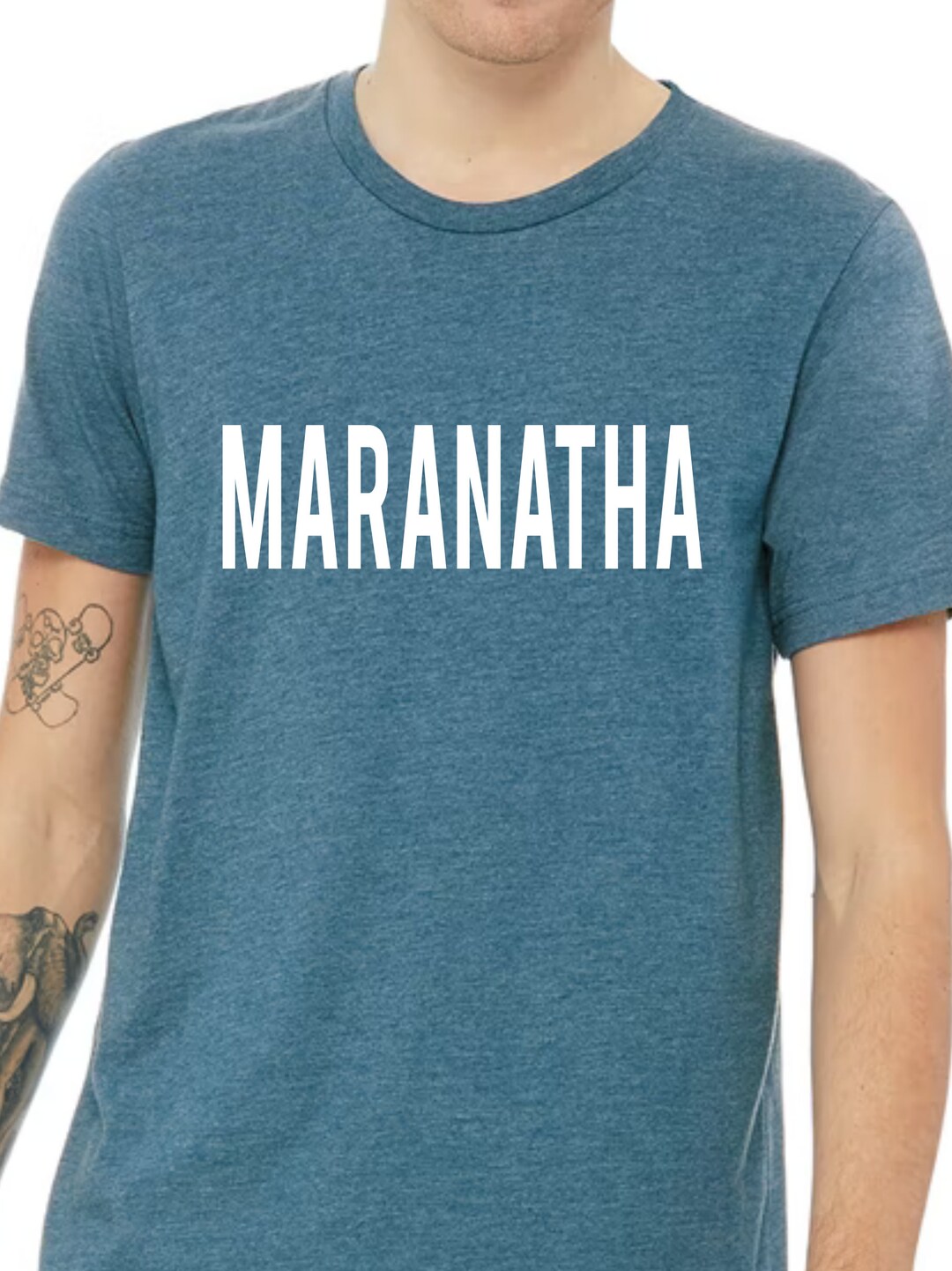 MARANATHA Vinyl Graphic Tee Soft and True Size Custom Designs Available ...