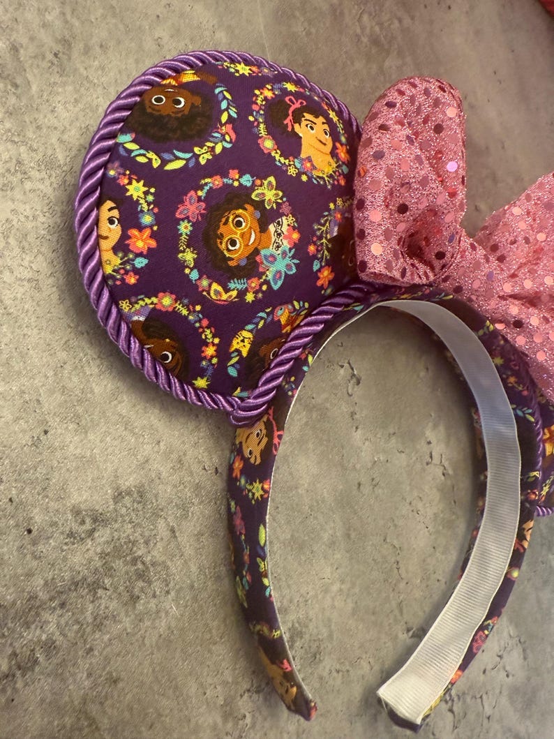 Purple Princess Inspired Mouse Ears - Etsy