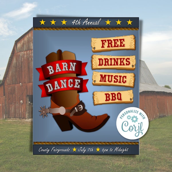 Barn Dance - Etsy