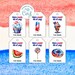 Editable 4th of July Gift Tags: Patriotic Party Decor (digital Download ...
