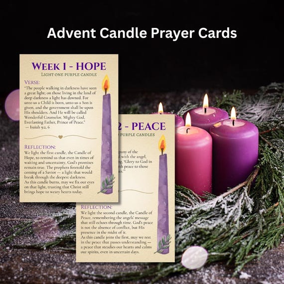 Advent Week 2 Prayer