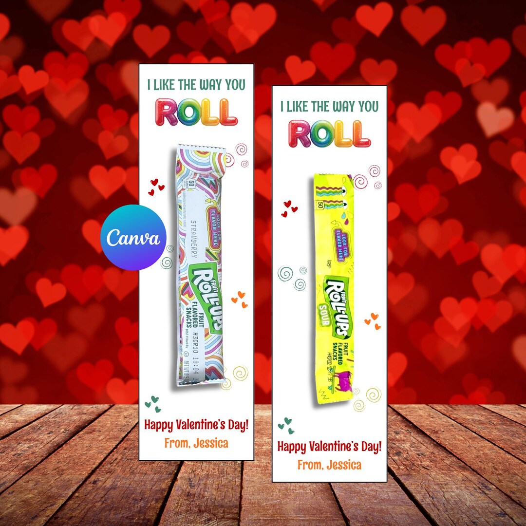 Kids Classroom Valentine, Printable Valentines Cards, Fruit Roll Ups ...