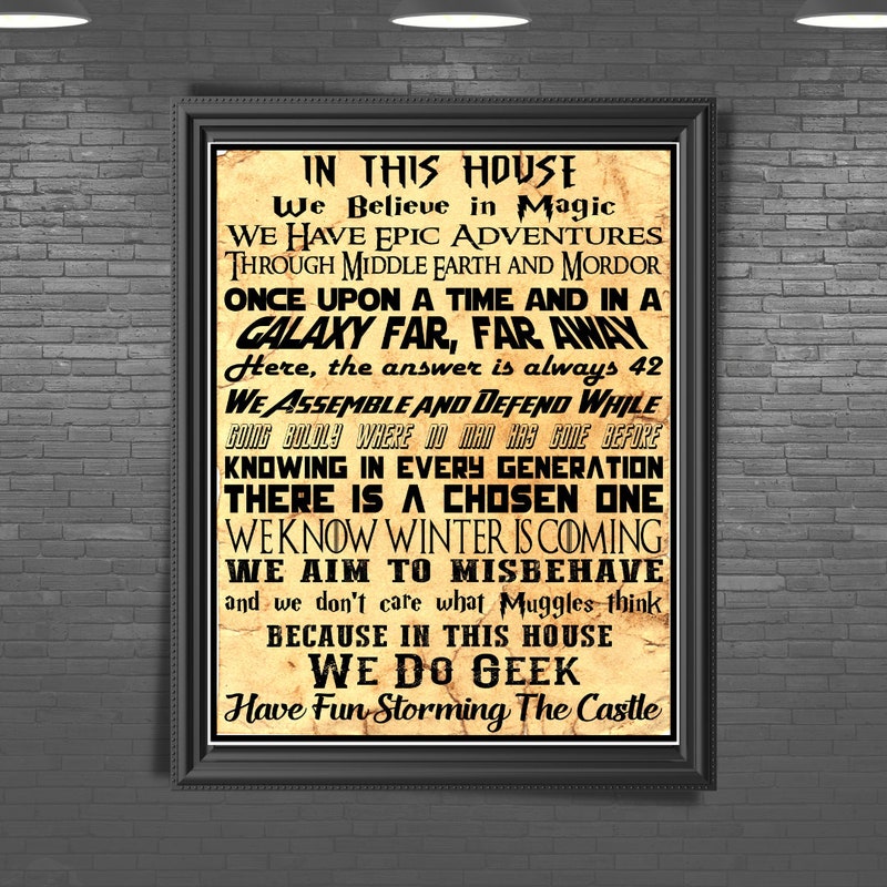 In This House We Do - Etsy