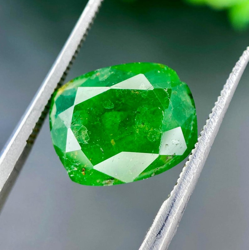Natural Loose Emerald Gemstone 3.60ct | Green Emerald Stone for Jewelry ...