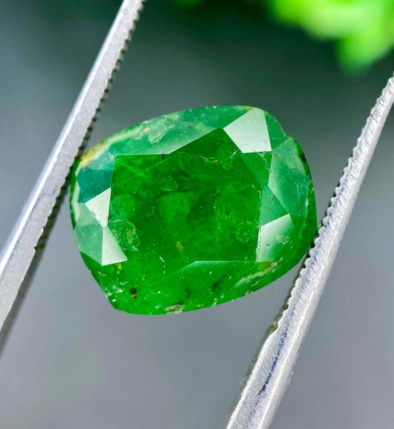 Natural Loose Emerald Gemstone 3.60ct | Green Emerald Stone for Jewelry ...
