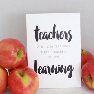 Print for Teachers // teachers Who Love Teaching, Teach Children to ...