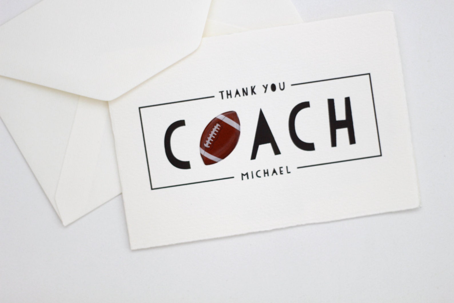 Thank You Coach Card / Football Coach Card / Thank You - Etsy Canada