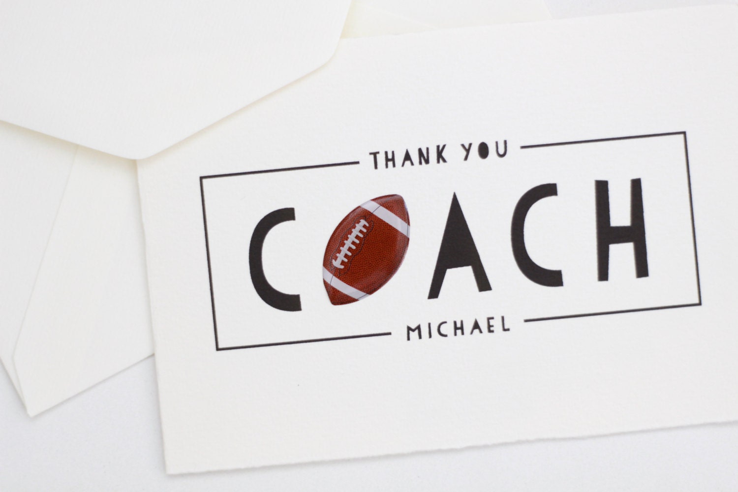 Thank You Coach Card / Football Coach Card / Thank You - Etsy