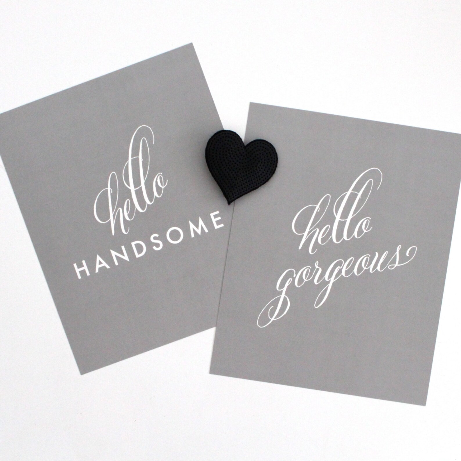 HELLO HANDSOME 8x10 Print Printed on Shimmer Paper - Etsy
