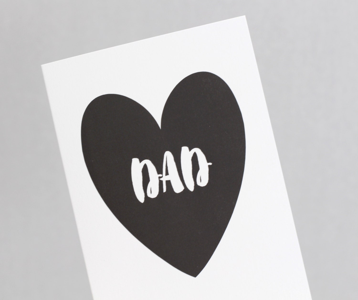DAD HEART CARD // Father's Day Card // Dad Birthday Card - Etsy Canada