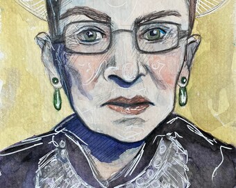 The Glorious RBG Poster Print - Etsy