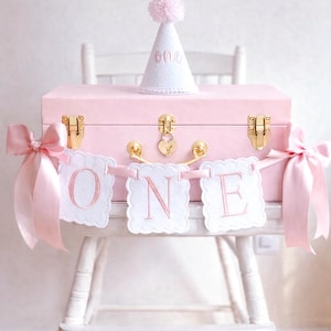Personalized Leather Baby Keepsake Trunk Large Storage Gift for Newborn ...