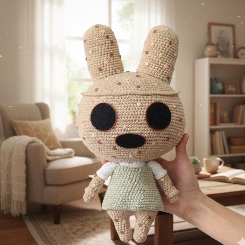 Coco Bunny Crochet Pattern PDF | Sweet Amigurumi Doll Toy | Perfect for ...