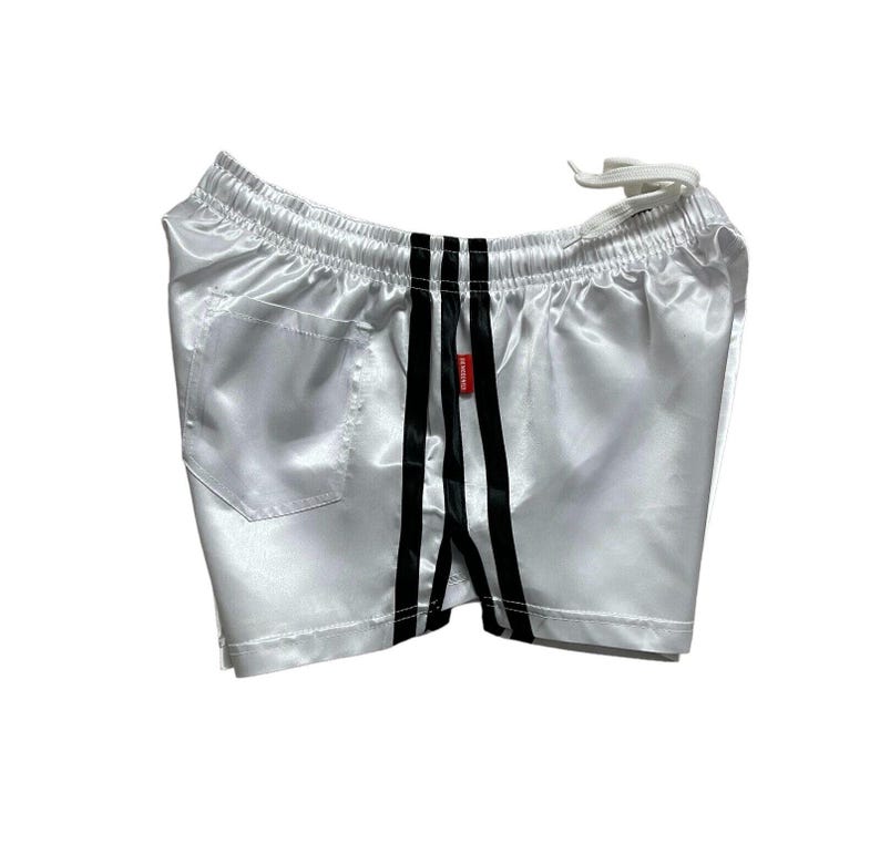 Shiny Nylon Activewear Sprinter Shorts - Etsy