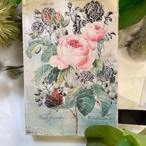 Old Book Decor, Altered Book, Up-cycled Book, Shabby Chic Decor ...