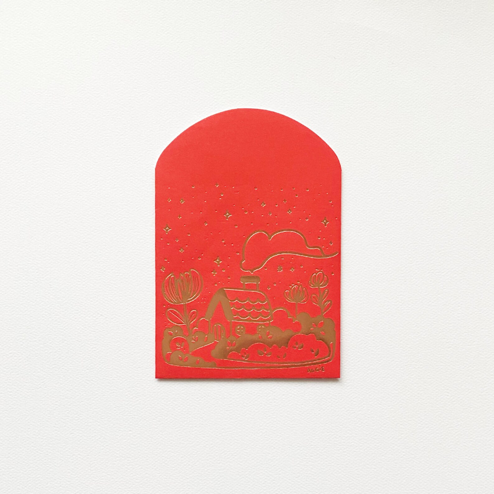 小紅屋 the Little Red House Red Envelopes Set of 10 - Etsy
