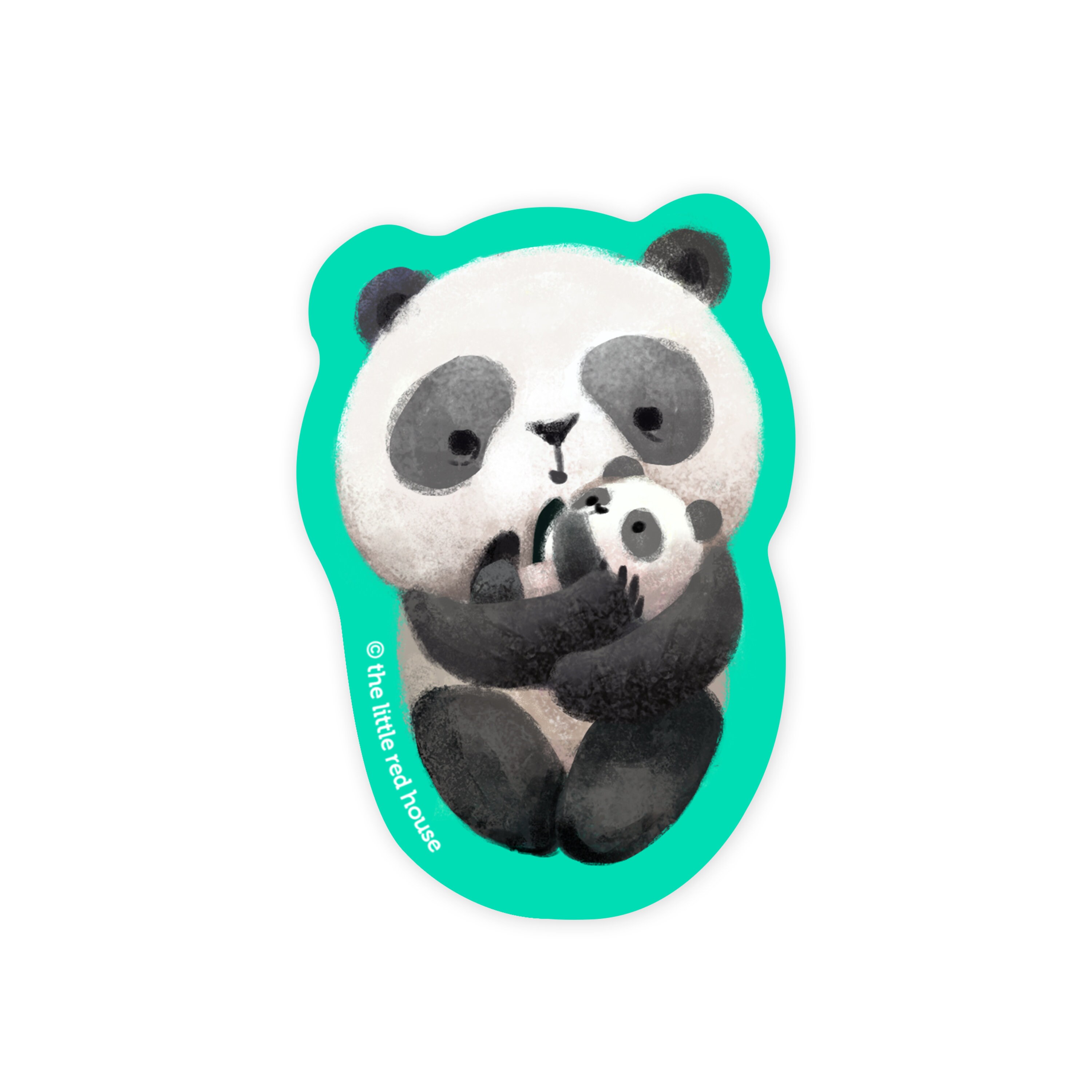 Baby Panda Vinyl Sticker - Etsy