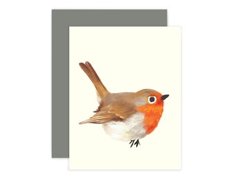 Template European Robin a Paper Model - Etsy