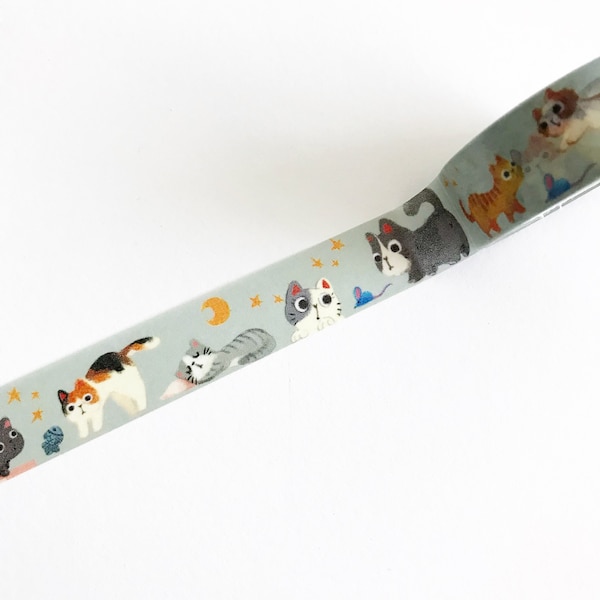 Cat Washi Tape - Etsy
