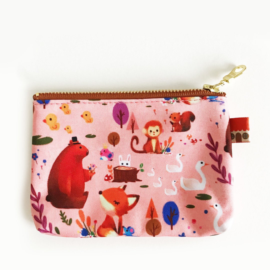 Forest Animals Coin Purse - Etsy