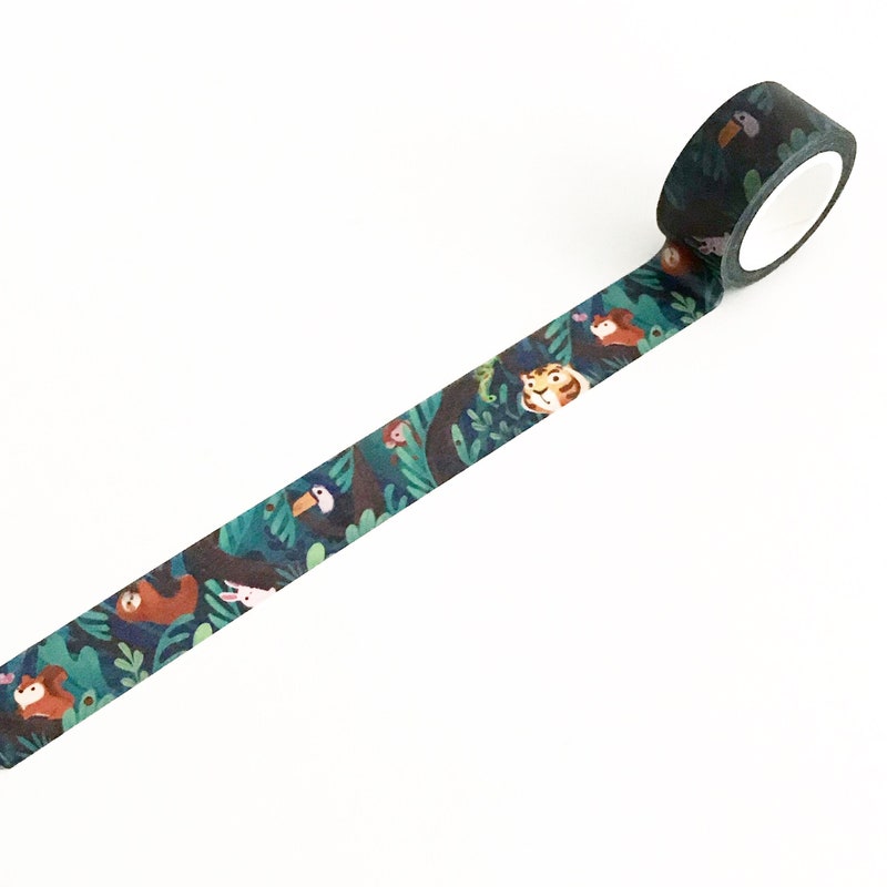 Animal Washi Tape - Etsy
