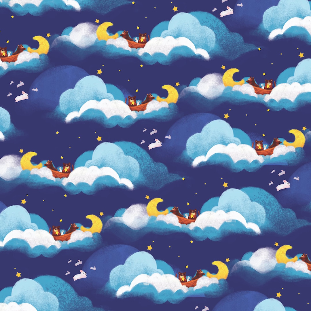 Starry Night Wrapping Paper - Etsy