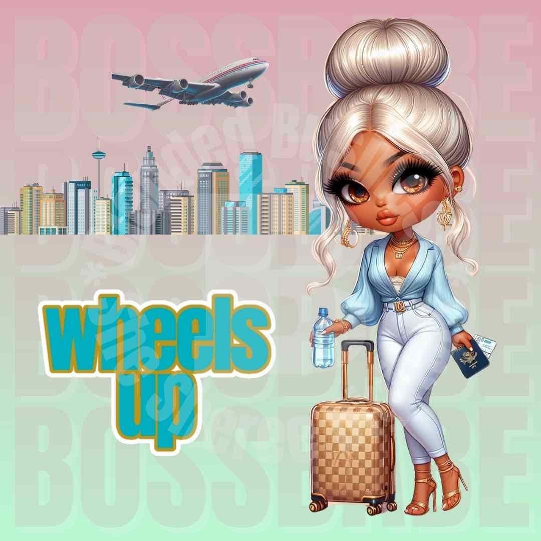 Wheels up Travel Digital, Suitcase, Luggage, Adventure, Vacation, PNG, Digital Download - Etsy