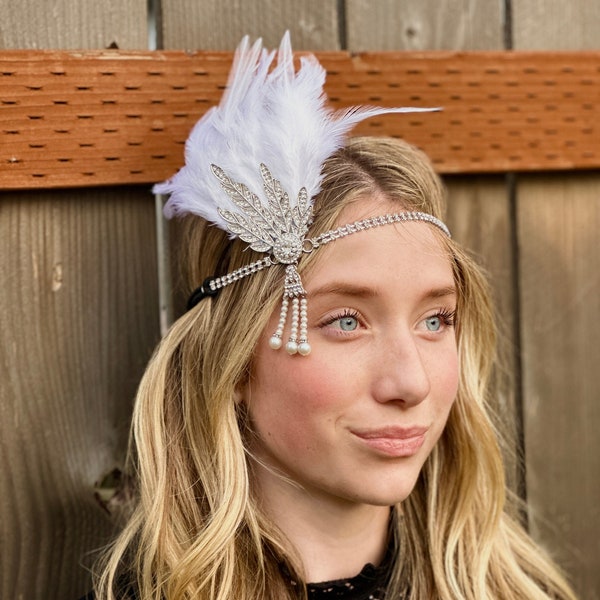 Flapper Headband - Etsy