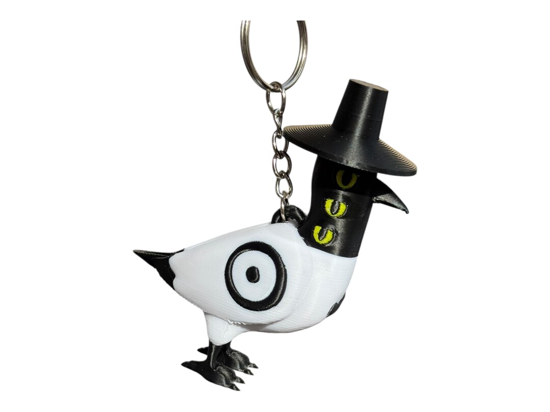 The Crow Inspired (kpop Demon Hunters) Keyring Sussie | Sussy Demon ...