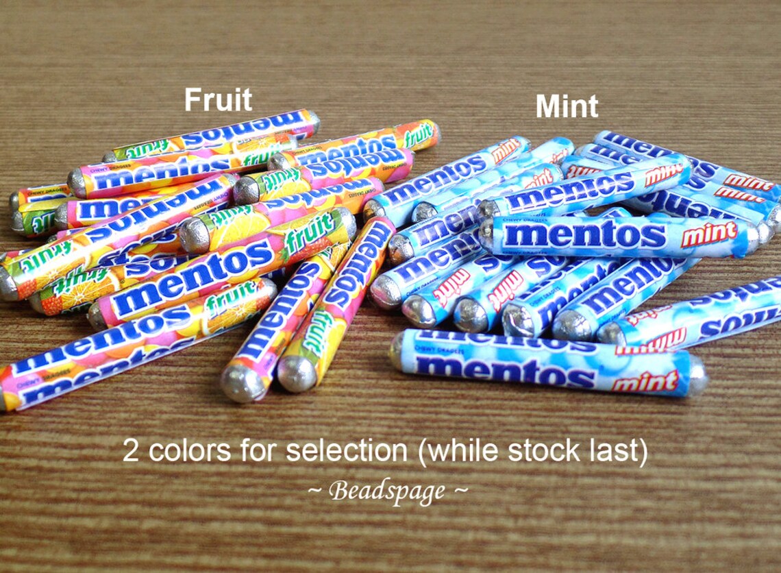 Miniature Candy Sweets Chewy Candy Roll Mints 1/4 1/3 Scale - Etsy