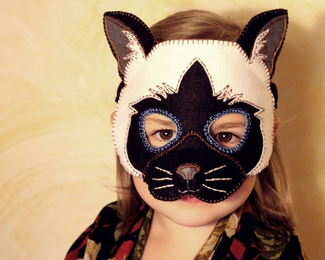 Cat Mask PDF Pattern - Etsy
