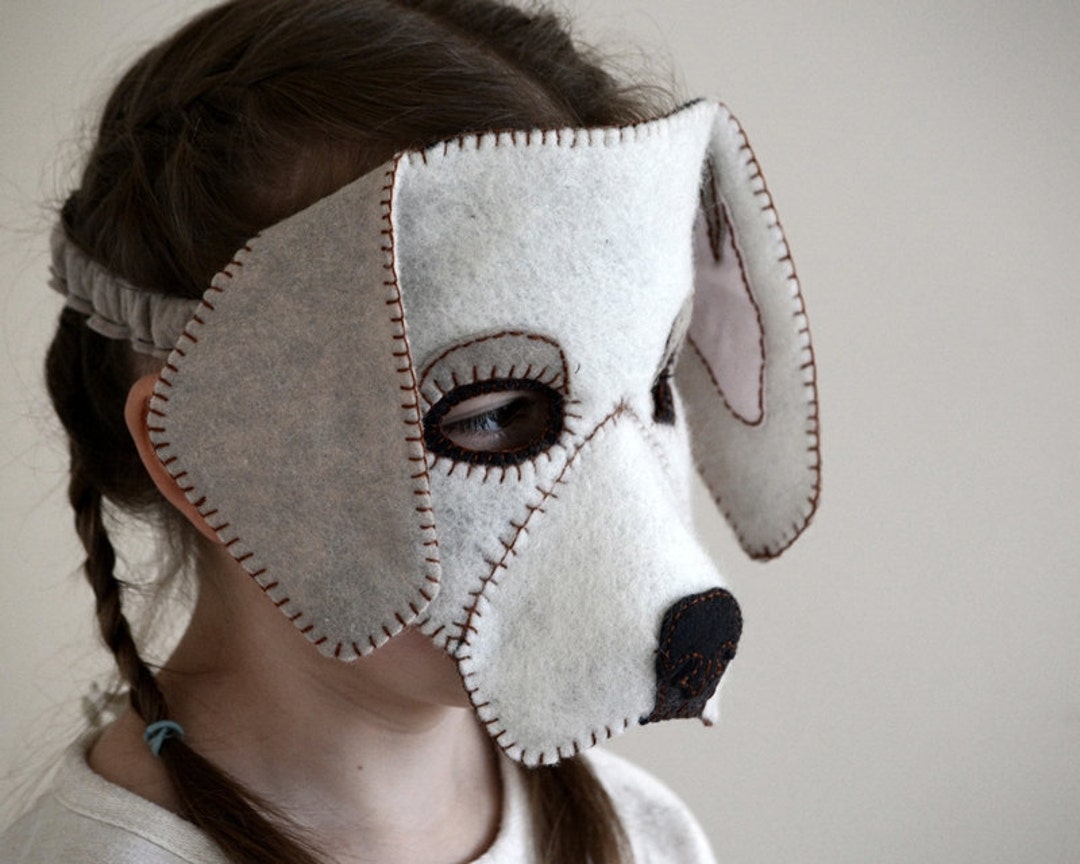 Dog Mask PDF Pattern - Etsy
