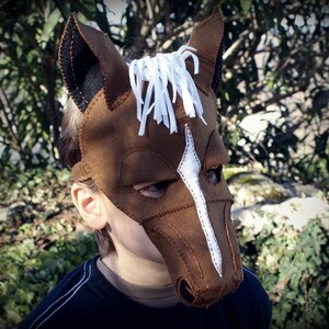 Horse Mask PDF Pattern - Etsy